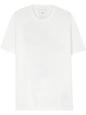 Y3 Logo-print T-shirt - White