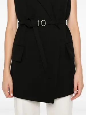 JIL SANDER Wool Sleeveless Coat