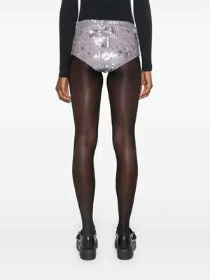 P.a.r.o.s.h Glow Mini Shorts - Grey