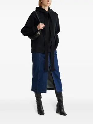 PATOU Archive Grosgrain Hoodie