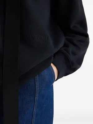 PATOU Archive Grosgrain Hoodie