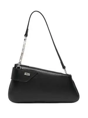 Gcds Comma Notte Shoulder Bag - Black