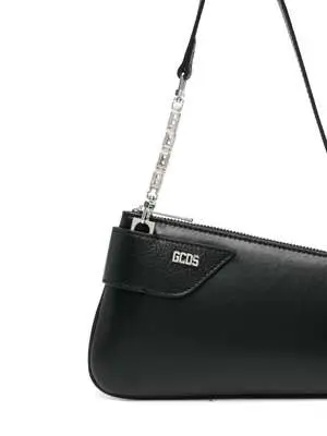 Gcds Comma Notte Shoulder Bag - Black