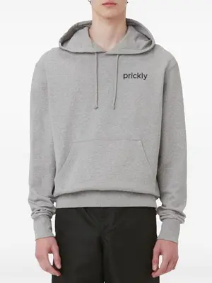 JW Anderson Prickly Slogan-print Hoodie