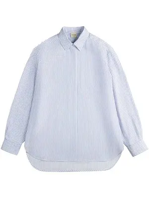 Tod's Curved Hem Shirts For Women