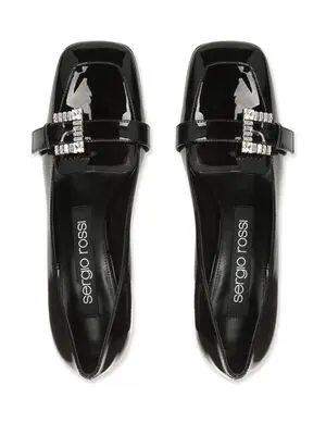 SERGIO ROSSI Twenty Buckle Pumps