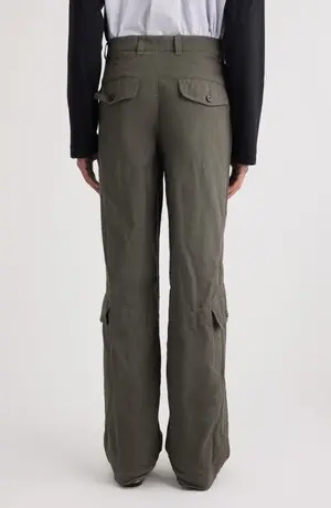 Dries Van Noten Paxford Cotton Cargo Pants