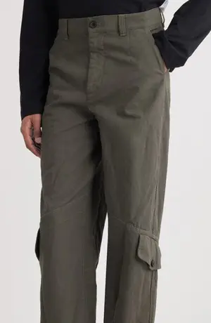 Dries Van Noten Paxford Cotton Cargo Pants