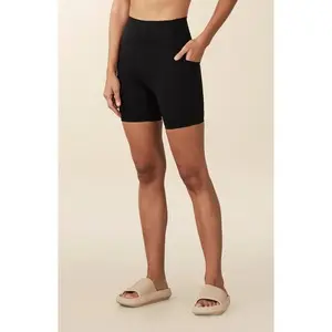LOSANO Essential Pocket Biker Short - Black
