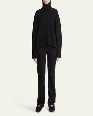 Proenza Schouler Loft Eco Cashmere Sweater - Black
