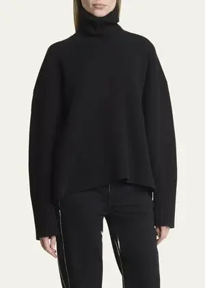 Proenza Schouler Loft Eco Cashmere Sweater - Black