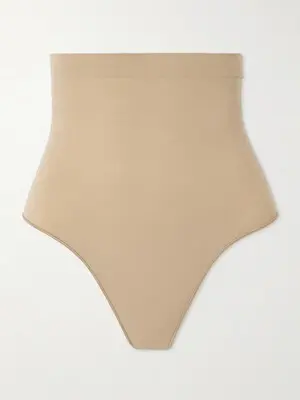SKIMS Seamless Sculpt High-waisted Thong - Neutrals