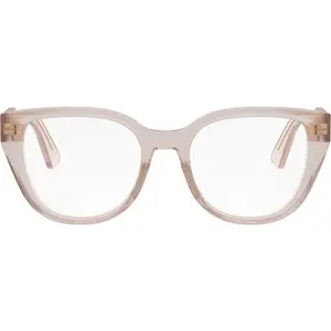 Dior Prismeo B1i Butterfly Eyeglasses - Shiny Pink