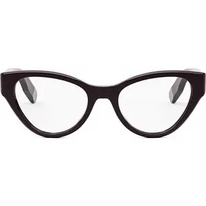 Dior DIOR Lady 95.22 Cat Eye Optical Glasses Shiny Bordeaux