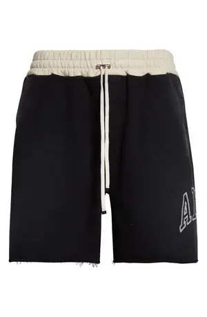 Amiri Collegiate Cotton Fleece Shorts