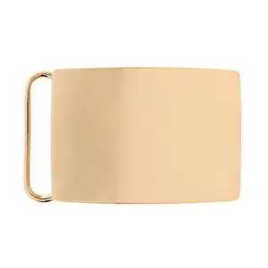 Trafalgar 30mm 24k Over Brass Compression Belt Buckle - Gold