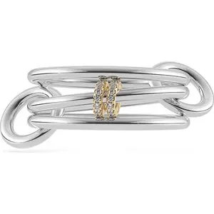 SPINELLI KILCOLLIN Acacia Sg Gris Linked Rings - Silver