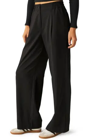 Beyond Yoga Status Wide Leg Trousers