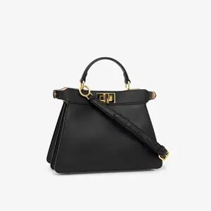 Fendi Peekaboo Iseeu Small Bag - Black