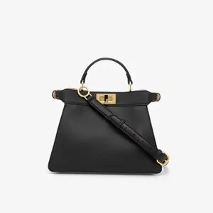 Fendi Peekaboo Iseeu Small Bag - Black