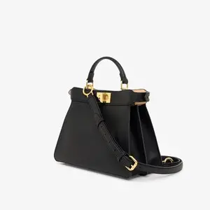 Fendi Peekaboo Iseeu Small Bag - Black