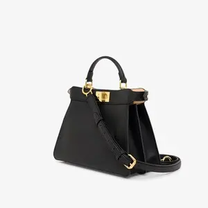 Fendi Peekaboo Iseeu Small Bag - Black