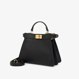 Fendi Peekaboo Iseeu Small Bag - Black