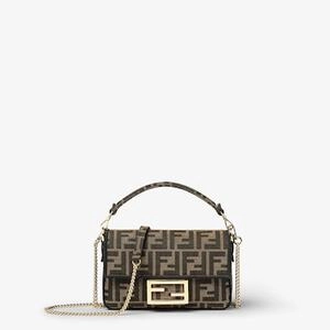 Fendi Baguette Mini Bag - Brown