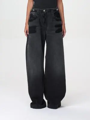 Attico Wash Wide Leg Jeans