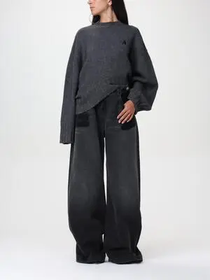 Attico Wash Wide Leg Jeans