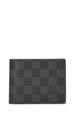 LOUIS VUITTON Damier Graphite Multiple Wallet - Black