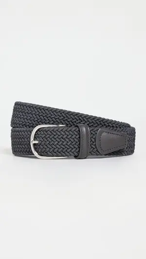 Anderson's Nylon Woven Belt - Dark Grey G4