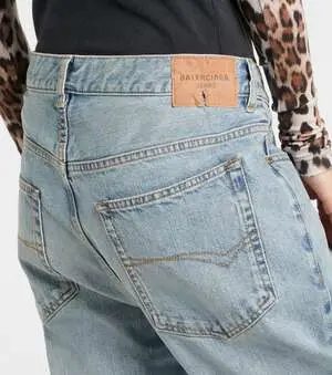 Balenciaga Mid-rise Flared Jeans