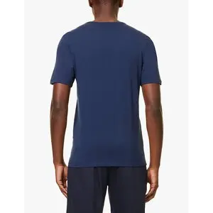 BOSS Crewneck Brand-embroidered Pack Of Three Cotton-jersey T-shirts