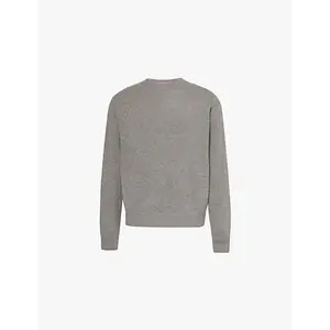 THE ELDER STATESMAN Crewneck Brushed Regular-fit Cashmere Jumper