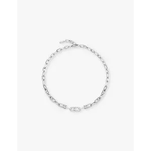 Messika Move Link Diamond Necklace - White Gold