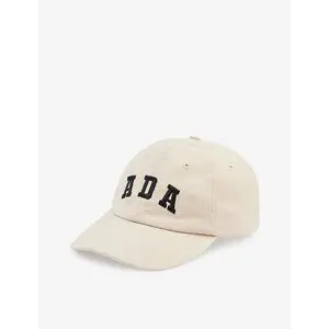 ADANOLA Soft Basics Logo-embroidered Cap - Cream/black