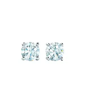 Tiffany & Co. Solitaire Diamond Earrings
