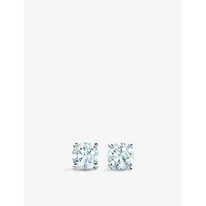 Tiffany & Co. Solitaire Diamond Earrings