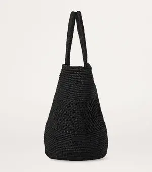 THE ROW Emilie Raffia Tote Bag