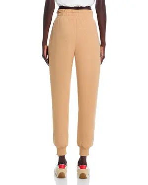 Generation Love Ruel Crystal Embellished Sweatpants - Camel