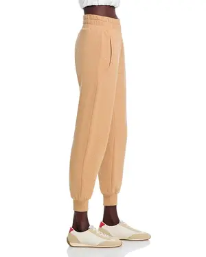 Generation Love Ruel Crystal Embellished Sweatpants - Camel
