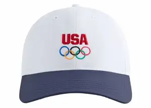 Kith Team Usa Nylon Aaron Cap - White