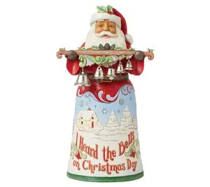 JIM SHORE Santa Song Series Figurine - One-color