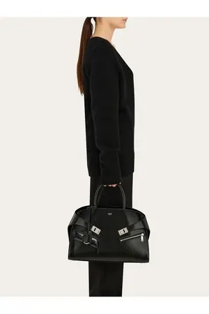 FERRAGAMO Hug Top Handle Bag