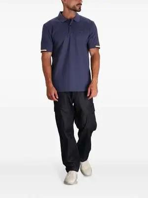 BOSS Logo-emed Polo Shirt - Blue