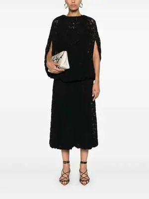 JIL SANDER Lace-embroidered Blouse