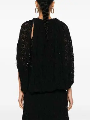 JIL SANDER Lace-embroidered Blouse