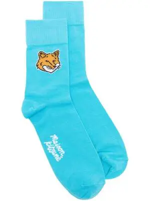 Maison Kitsuné Fox Head Socks