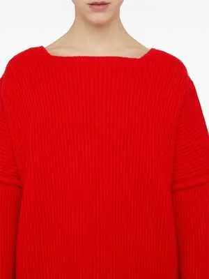 JIL SANDER Raised-seam Sweater